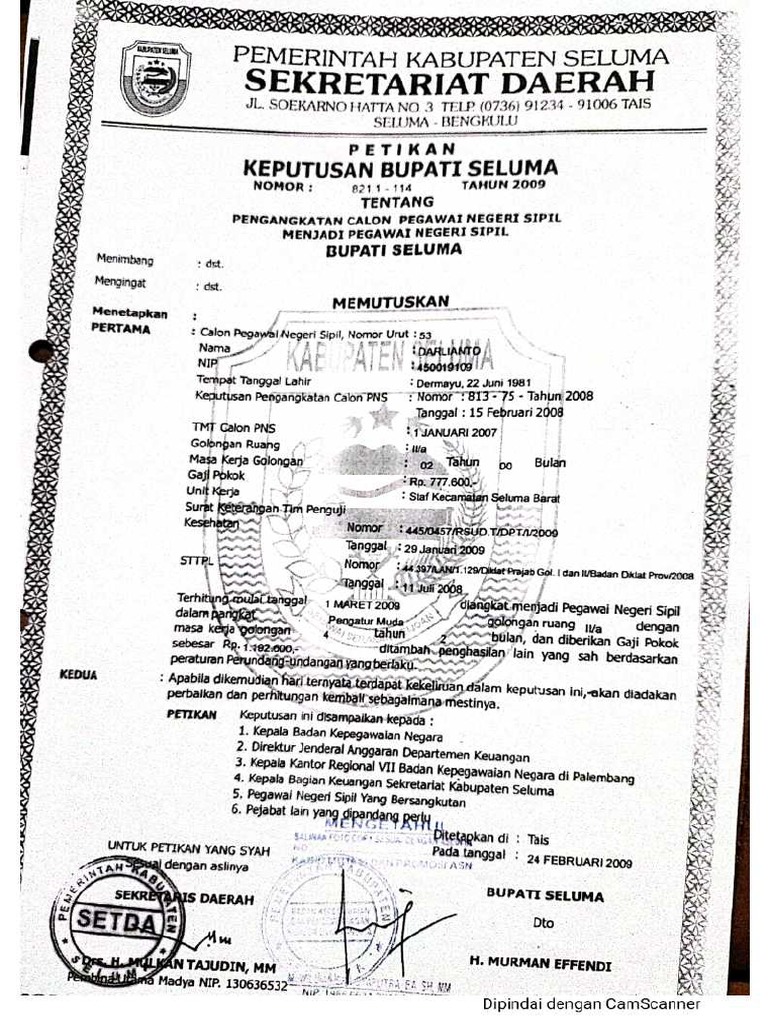 SK PNS Darlianto - 11zon | PDF