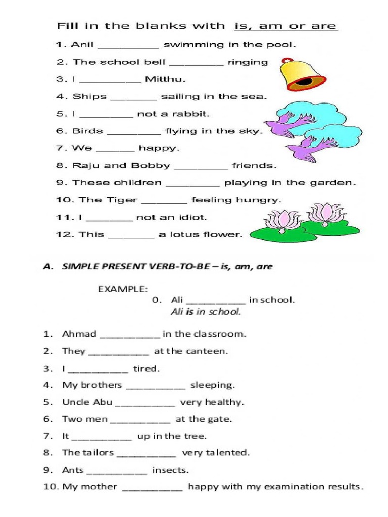 Worksheet English Year 3 | PDF