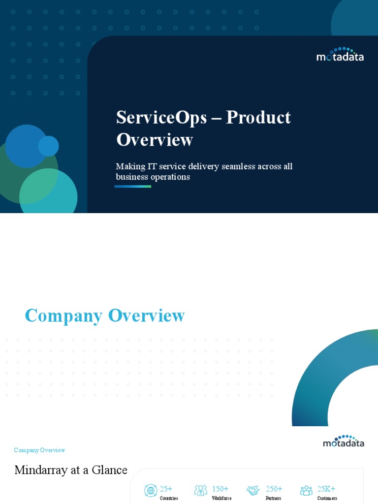 Motadata ServiceOps | PDF | It Service Management | Automation