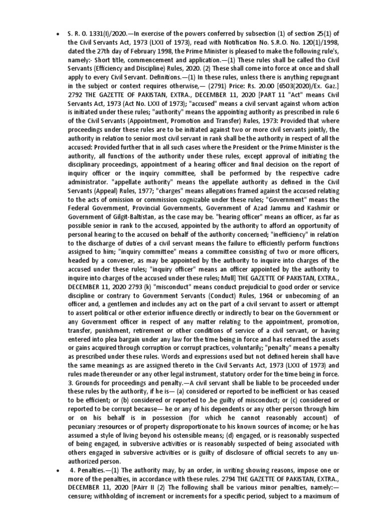 E&D Rules, 2020 | PDF | Bail | Common Law