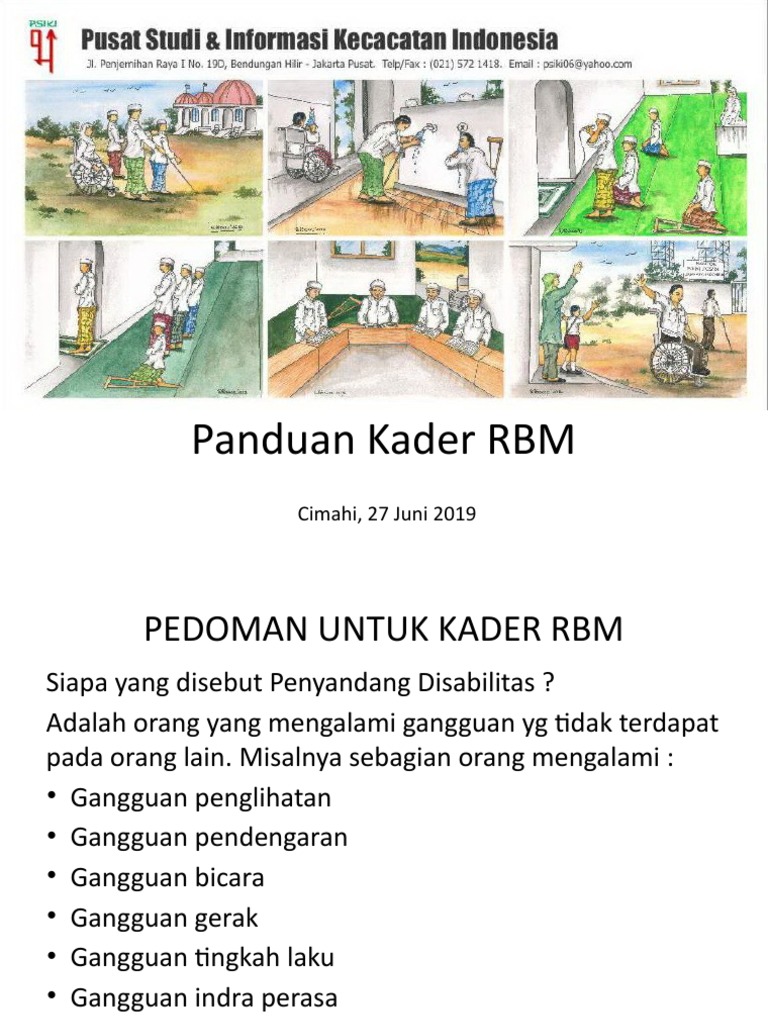 Panduan Kader RBM | PDF