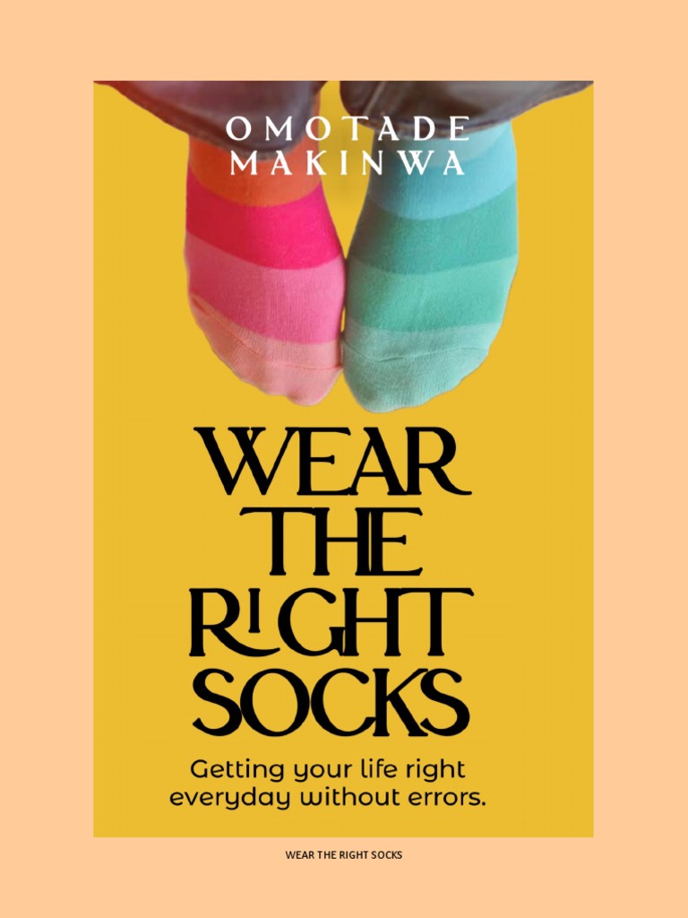 Wear The Right Socks | PDF | Disciplines | Etiquette