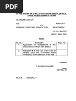 Rejoinder Draft Filing in High Court | PDF | Affidavit | Government