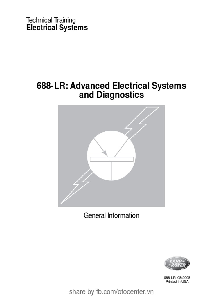 688-LR - Advanced Electrical Systems and Diagnostics | PDF | Computer ...