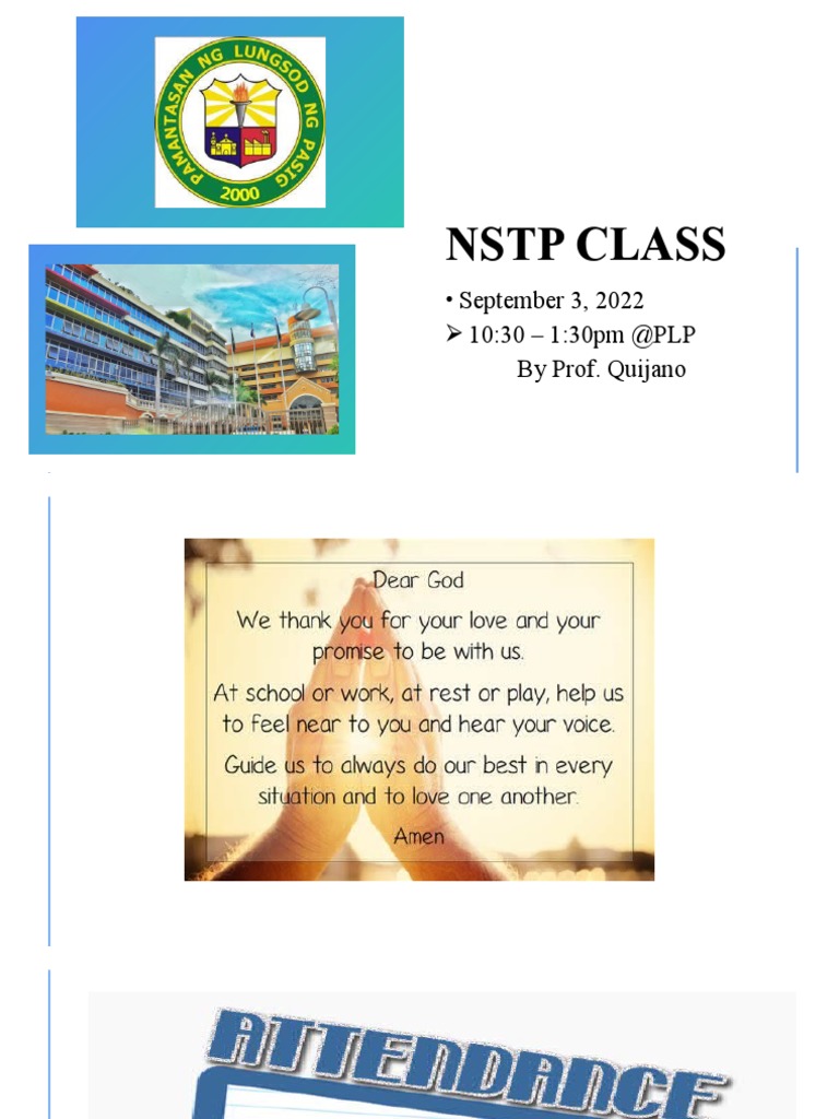 NSTP Lesson | PDF | Philippines