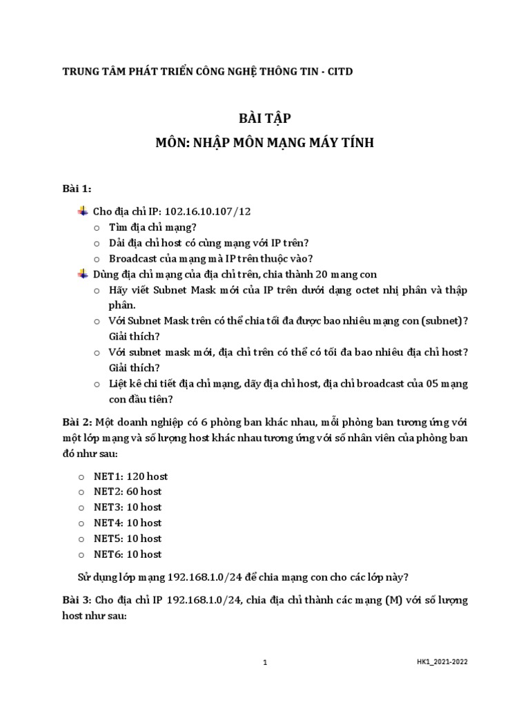 BT MMT It005 | PDF