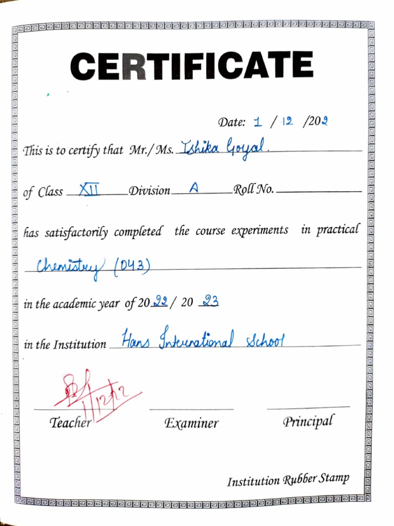 Chemistry Practical Part 1 Download Free Pdf Chemistry Physical