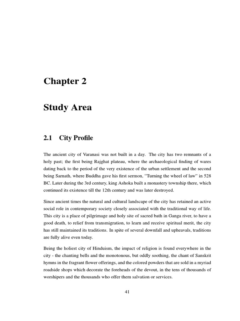 Varanasi: Historical and Cultural Overview | PDF | Social Science