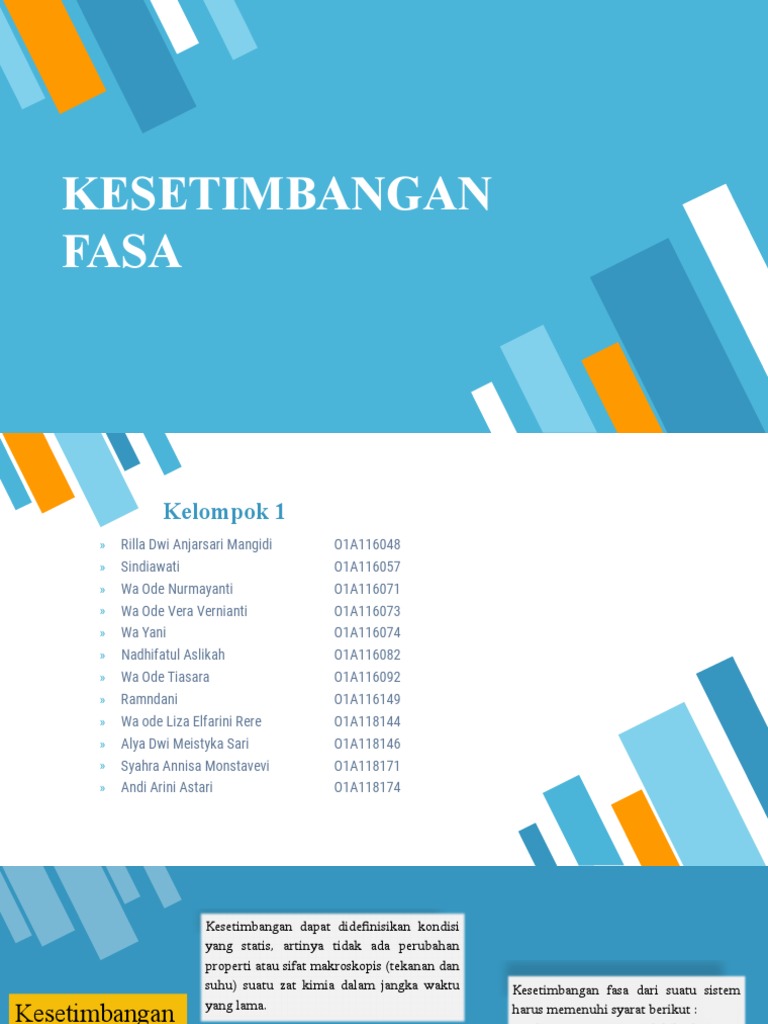 Kesetimbangan Fasa | PDF | Sains & Matematika