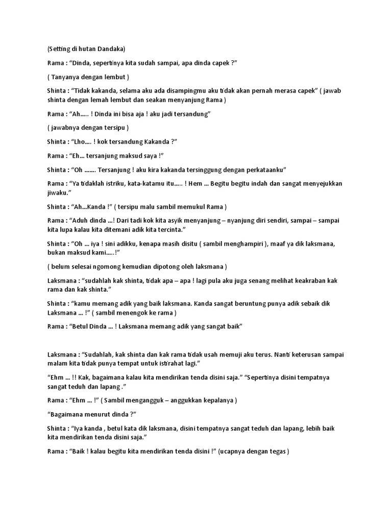 Rama Shinta | PDF | Griya & Taman | Agama & Spiritualitas