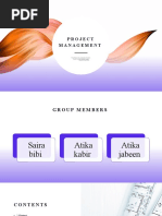 Sample Projects For Project Management Assignment | PDF | Project Management | Risk