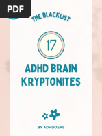 ADHD Workbook | PDF | Psychology