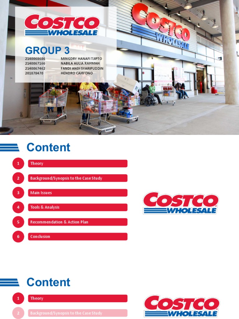 GROUP 3 Strategic Management Binus | PDF | Costco | Retail