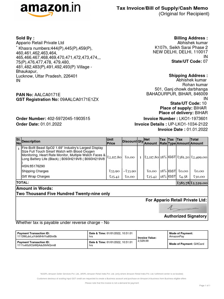 Invoice 2 | Download Free PDF | Invoice | Payments