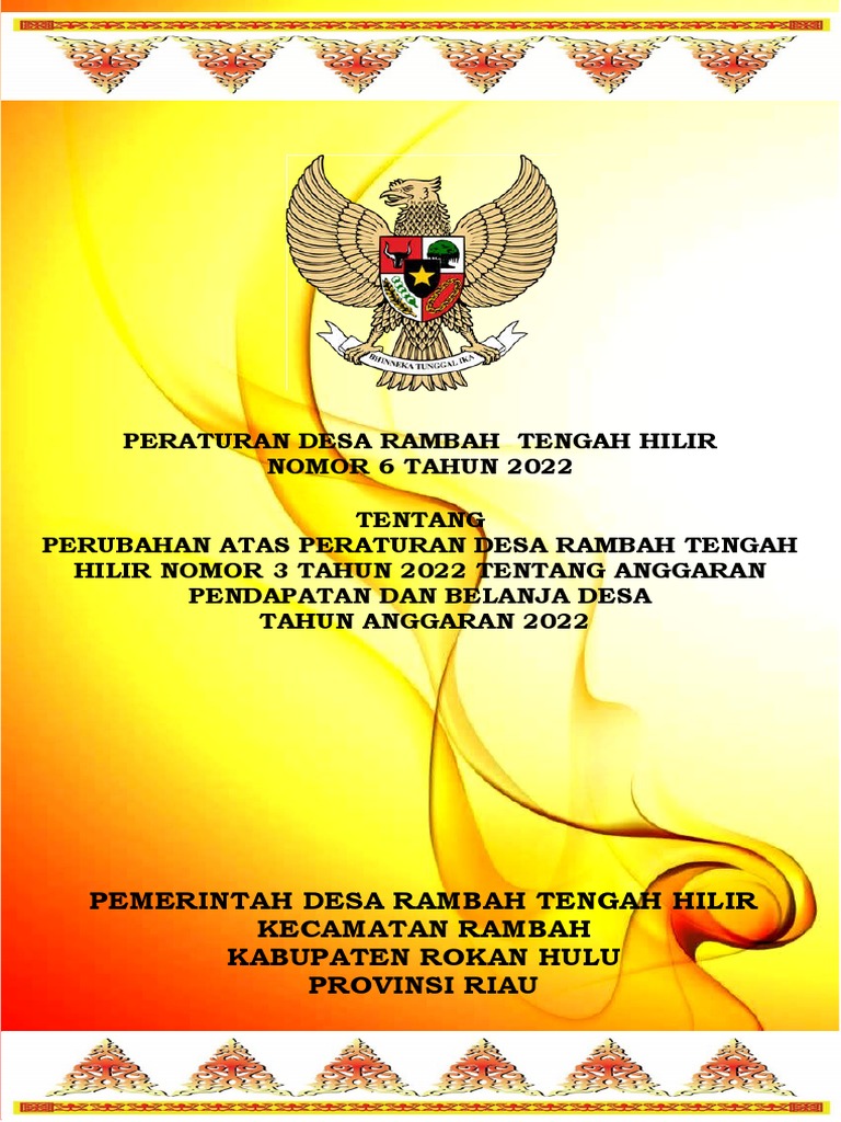 Cover Apbdes 2021 | PDF | Pengelolaan Keuangan & Uang