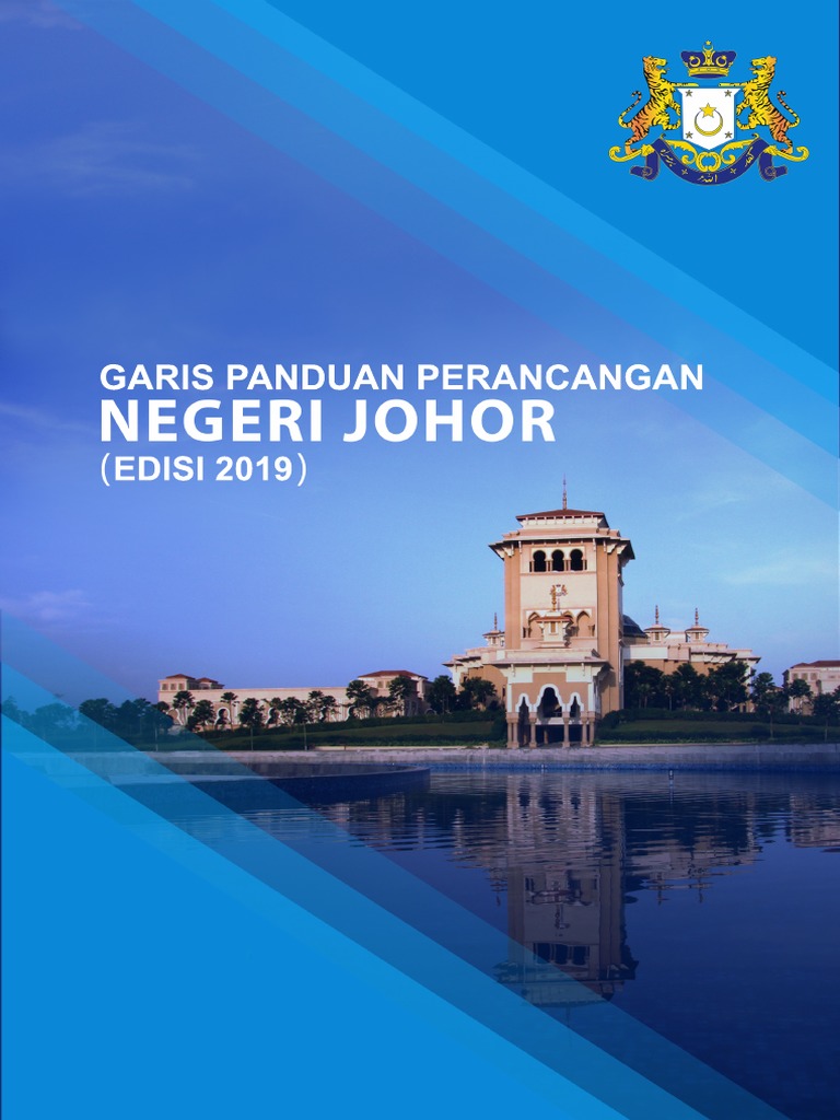 Garis Panduan Perancangan - Negeri Johor (Edisi 2019) | PDF