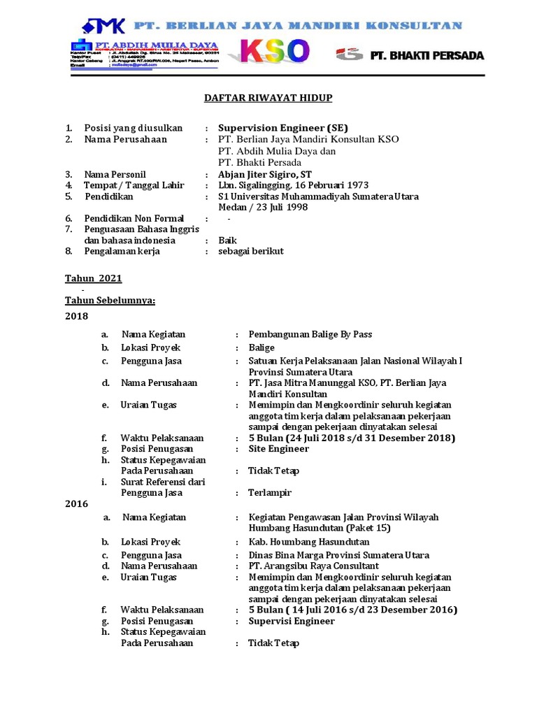 Abjan Jiter Sigiro | PDF | Teknologi & Rekayasa