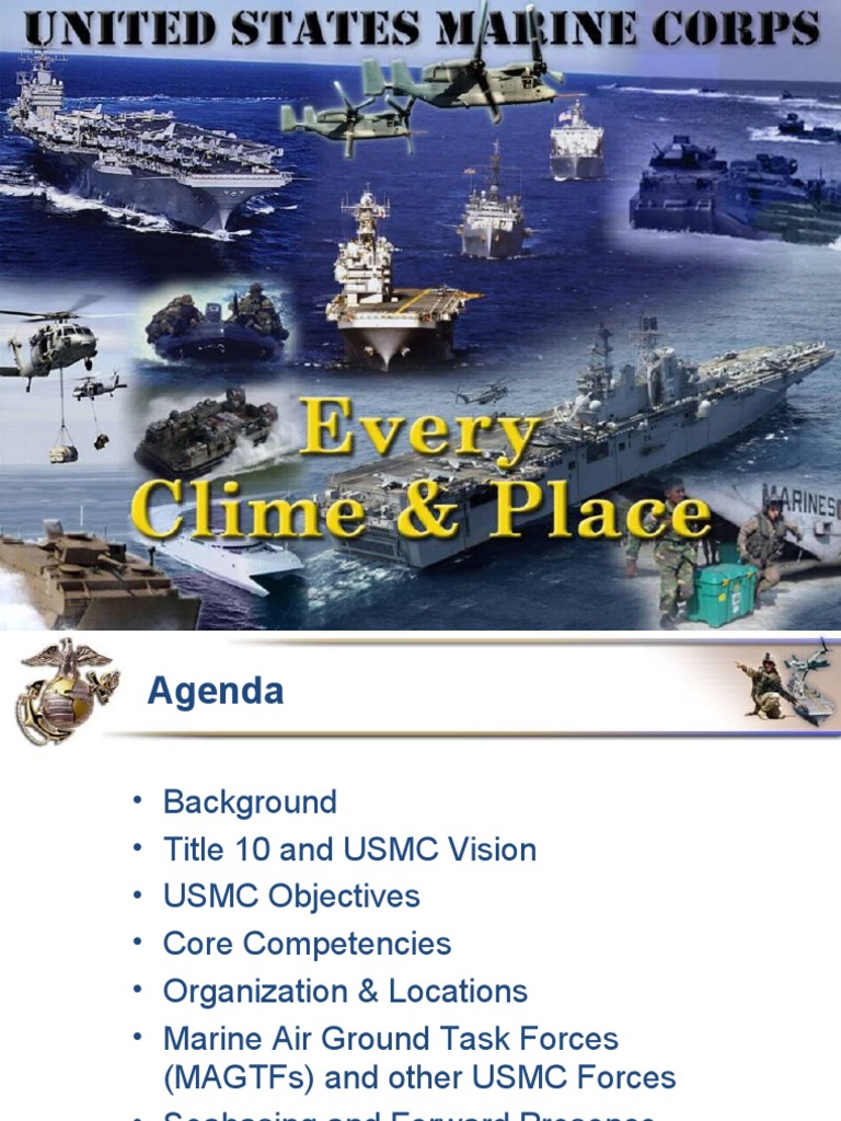 USMC - 101 v2 | PDF | Marine Air Ground Task Force | United States ...