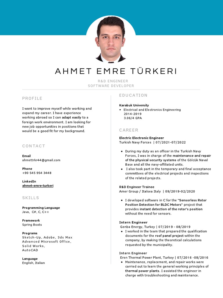 Ahmet Emre Türkeri Kişisinden Belge | PDF | Electrical Engineering | Computing