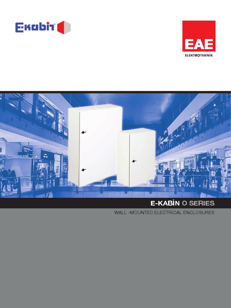 E-Kabin - O Series - Monoblock Enclosure - ENG | PDF | Door | Electrical Engineering