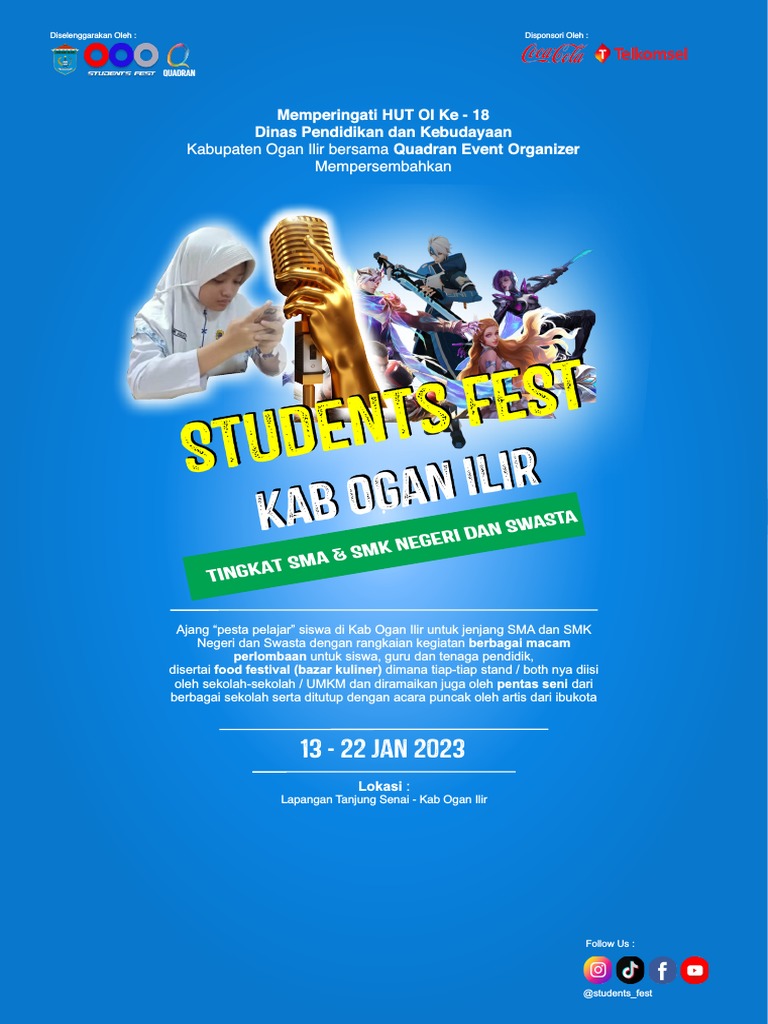 Students Fest SMA & SMK - Ogan Ilir | PDF