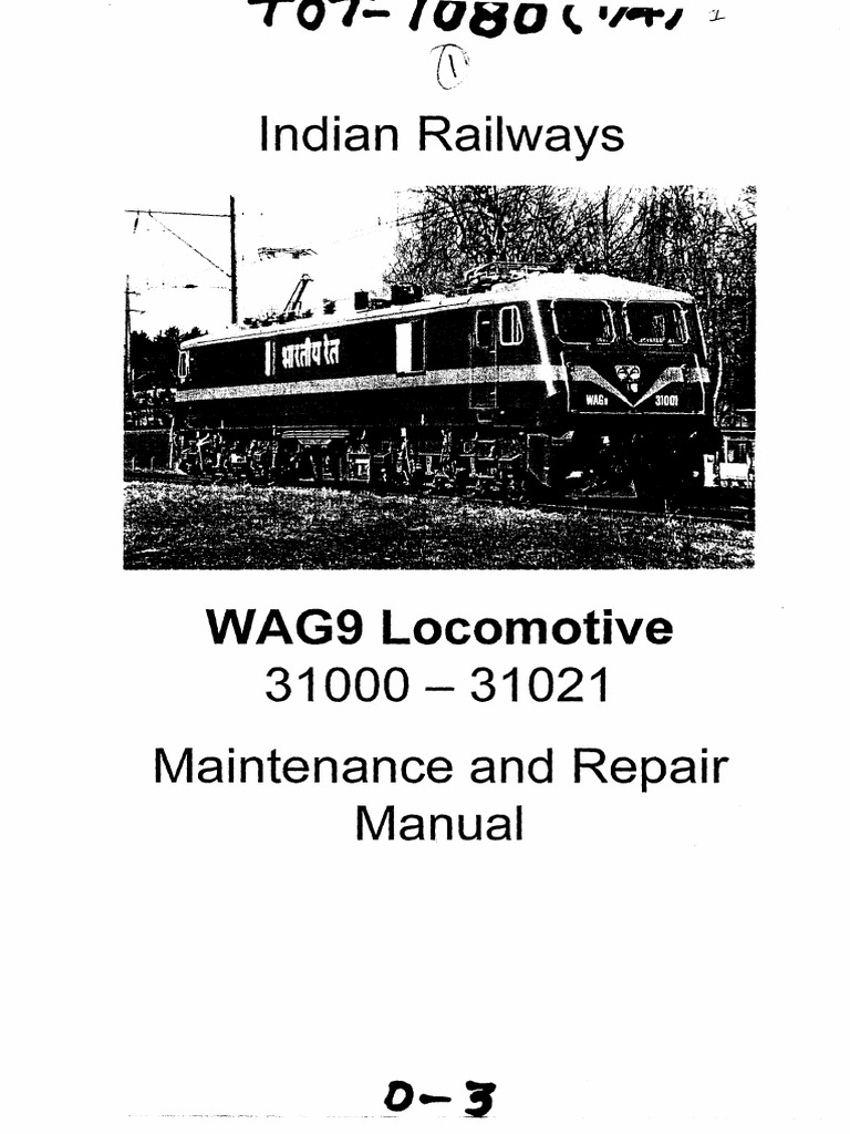 G 9 Vol 313415785 Pdf Locomotives Specification Technical Standard