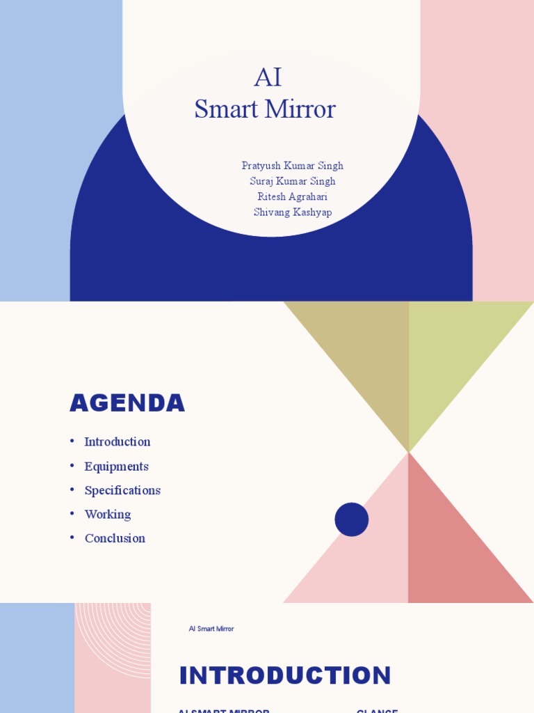 AI Smart Mirror | PDF | Artificial Intelligence | Intelligence (AI ...