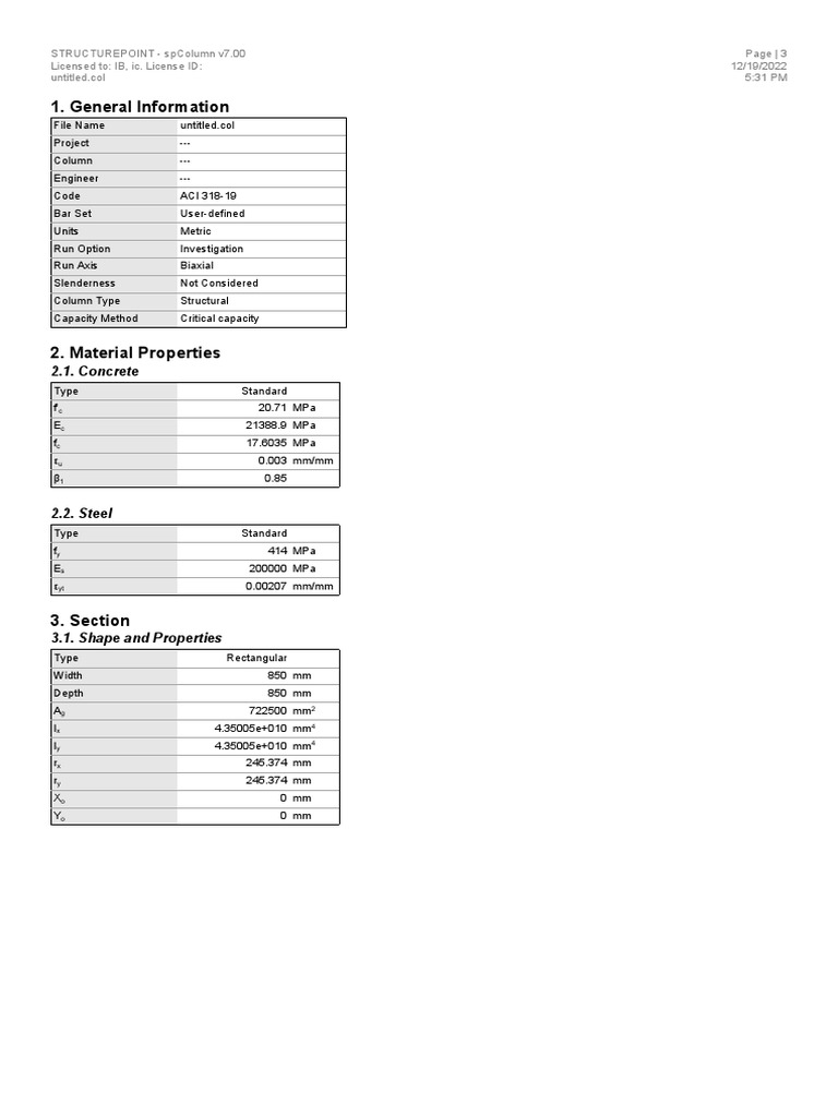 General Information: 2.1. Concrete | PDF | Applied And Interdisciplinary Physics | Materials