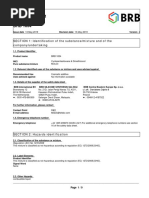 Ardrox 907PB Safety Data Sheet | PDF | Toxicity | Dangerous Goods