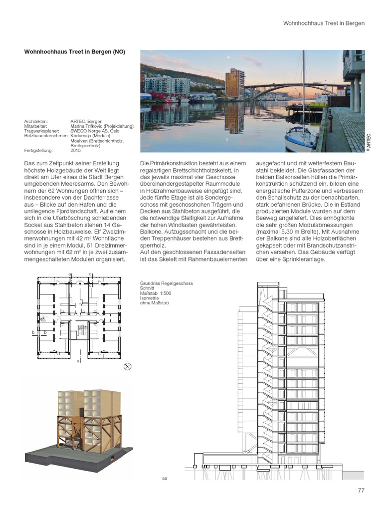Wohnhochhaus - Treet - in - Bergen - 115310 Detail Inspiration | PDF