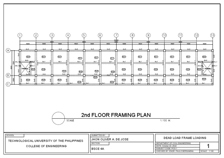 Structural Framing Plan 1 | PDF