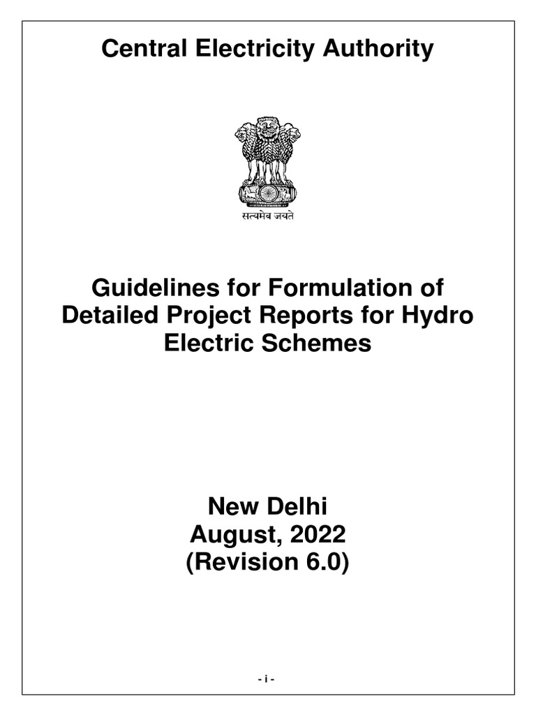 Guidelines For Formulation of DPR of HE Schemes Revision 6.0 | PDF ...