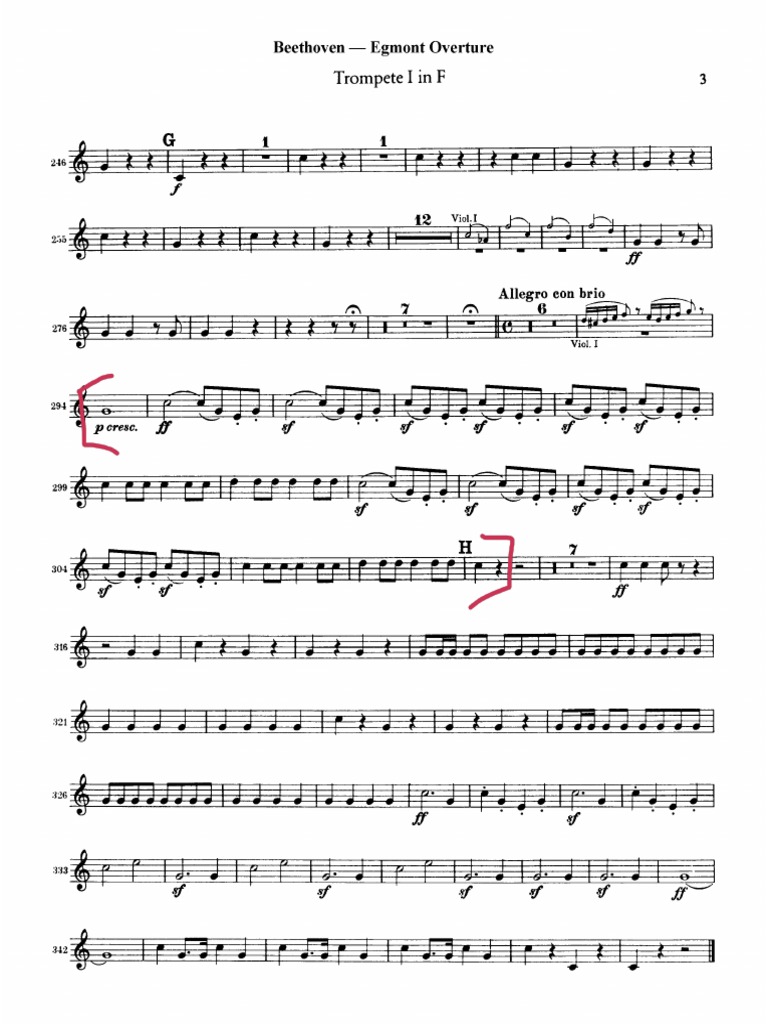 Egmont Trumpet | PDF