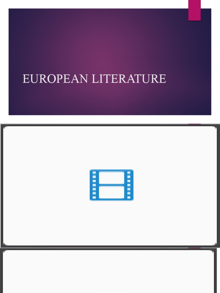European Literature | PDF
