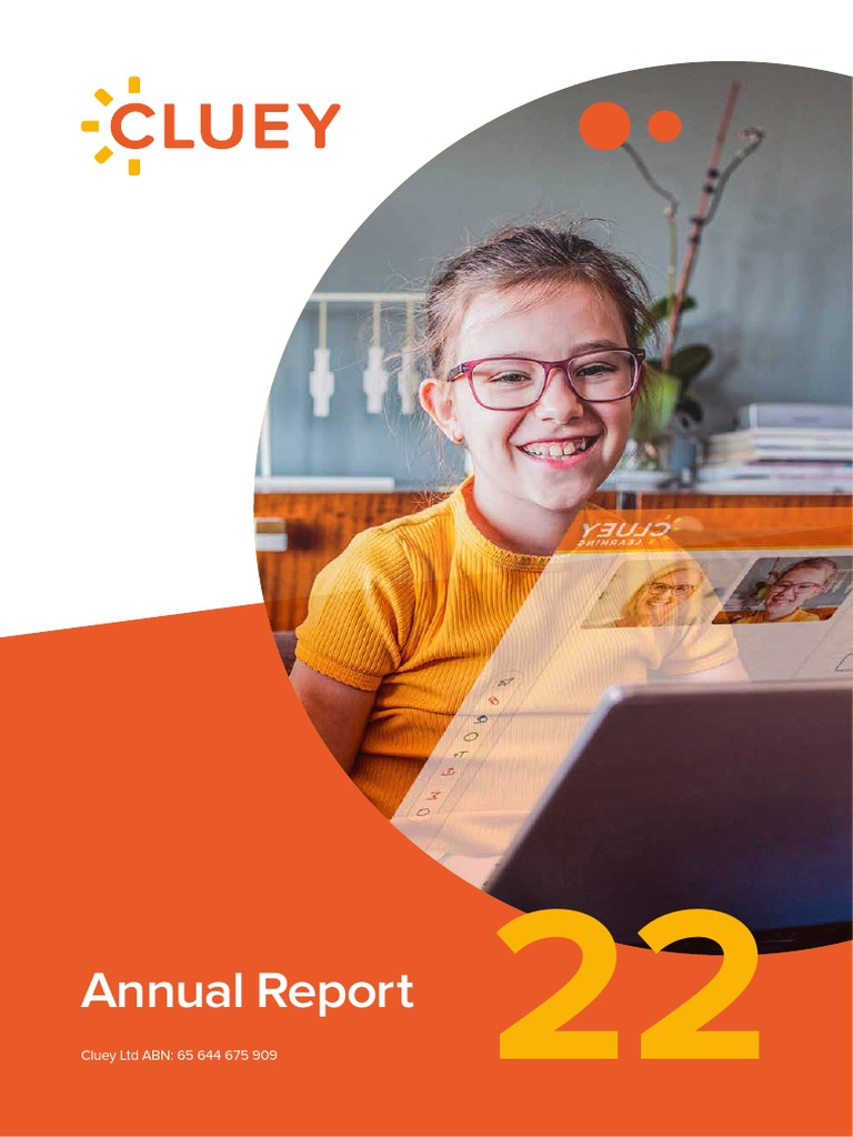 Cluey Annual Report 2022 Final | PDF | Educational Technology | Curriculum