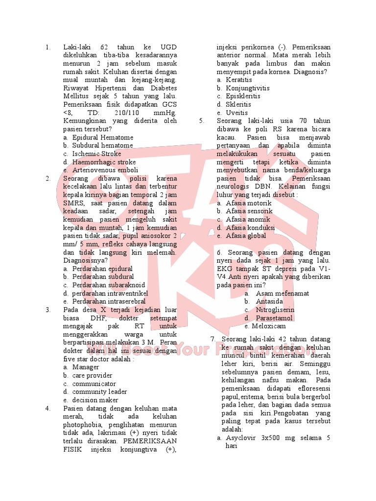 Soal Ukdi | PDF
