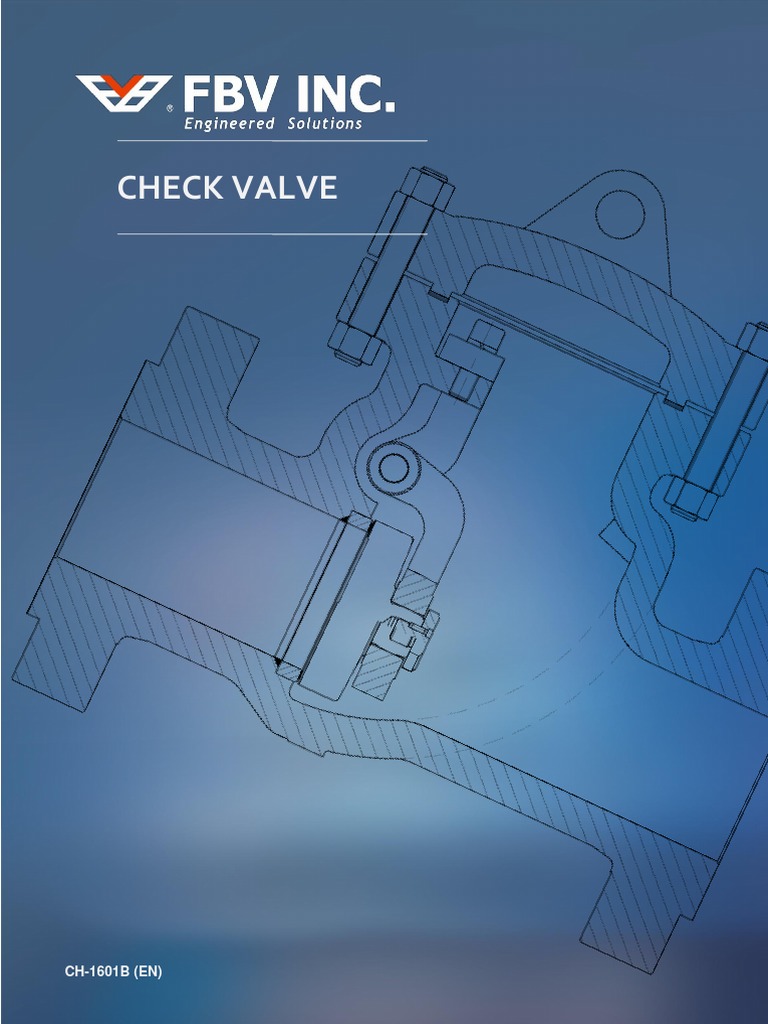 Check Valve | PDF | Valve | Building Engineering