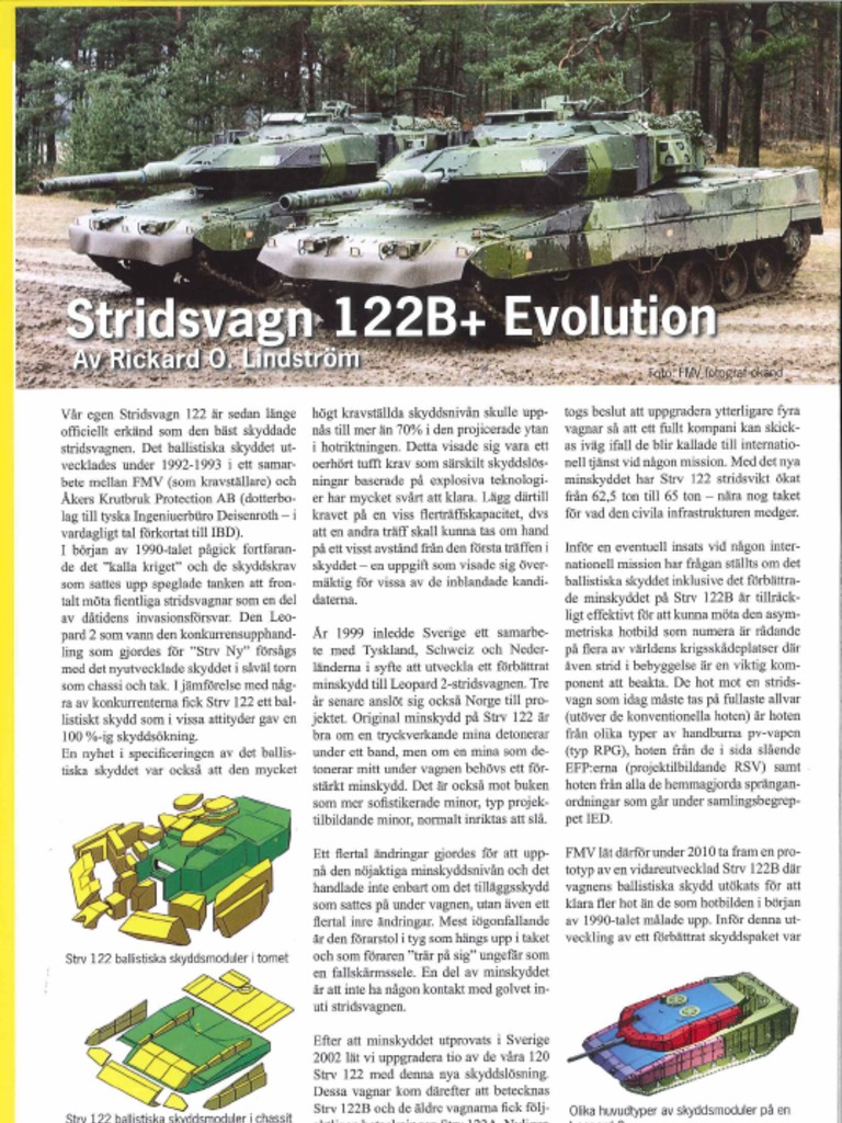 STRV 122B+ Evolution | PDF