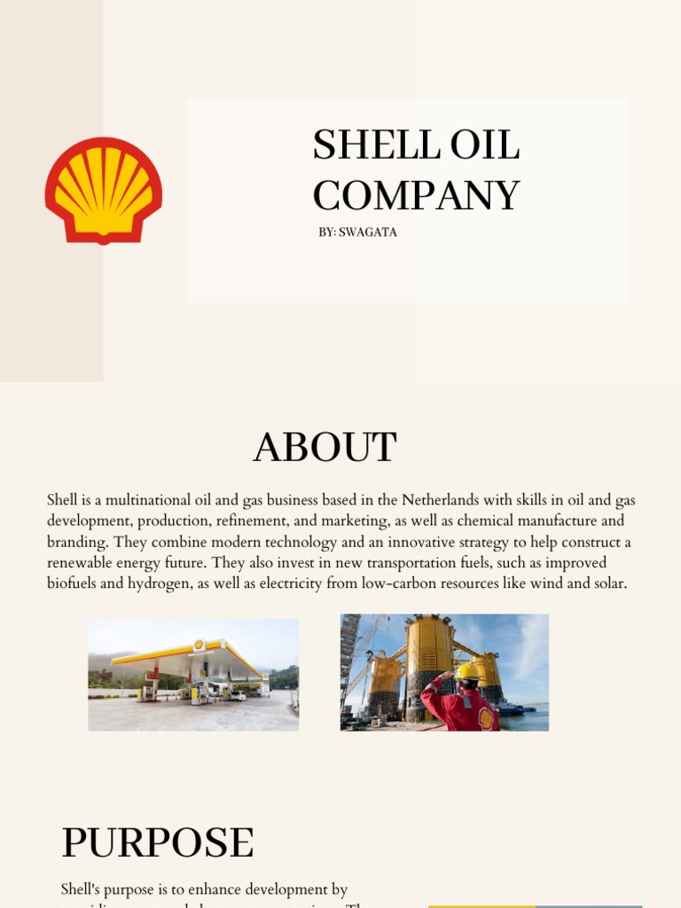 Shell Oil Company | PDF | Low Carbon Economy | Water