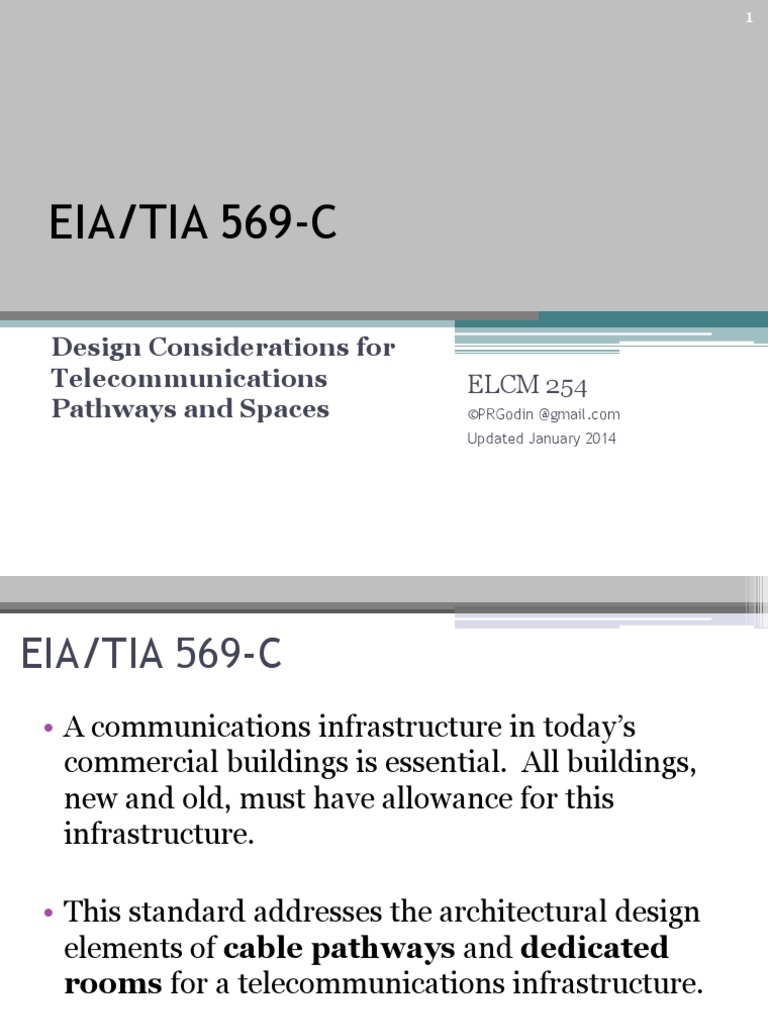Eia Tia 569 | PDF | Electricity | Equipment