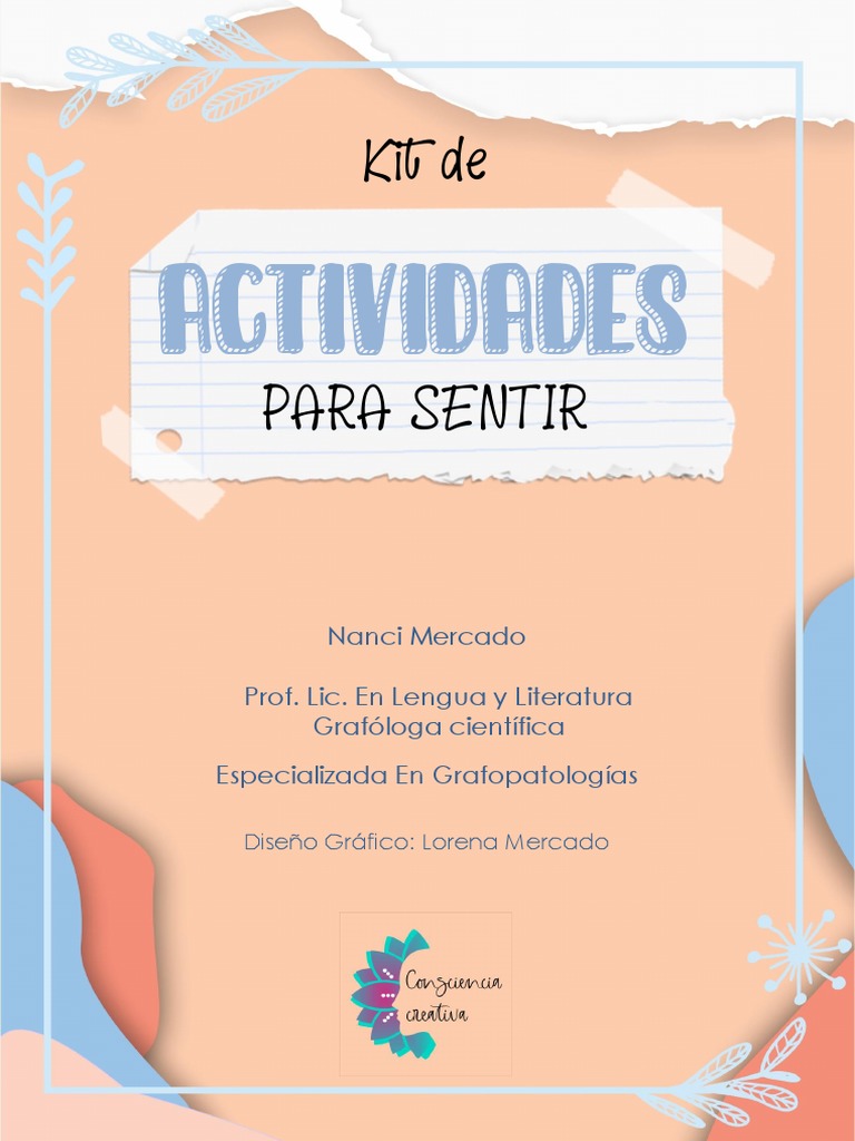 Kit de Actividades para Sentir PDF | PDF | Amor | Ira