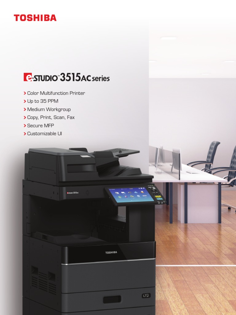 2515AC-3015AC-3515AC Spec Sheet | PDF | Fax | Microsoft Windows