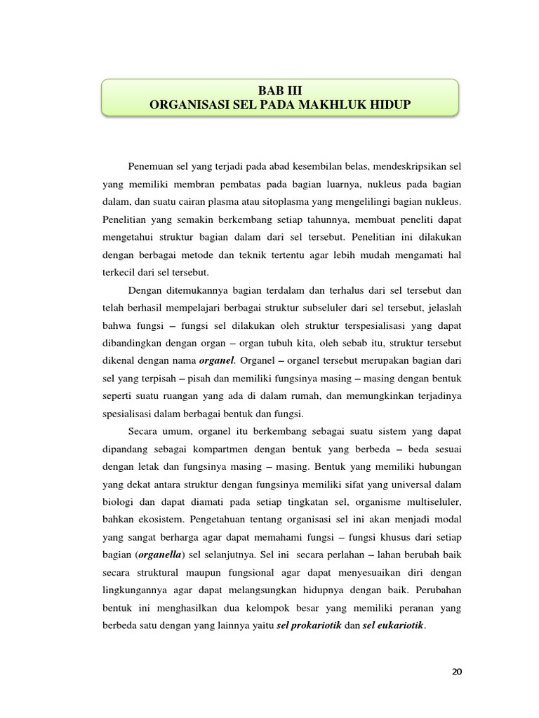 Buku Biologi Sel-26-44 | PDF