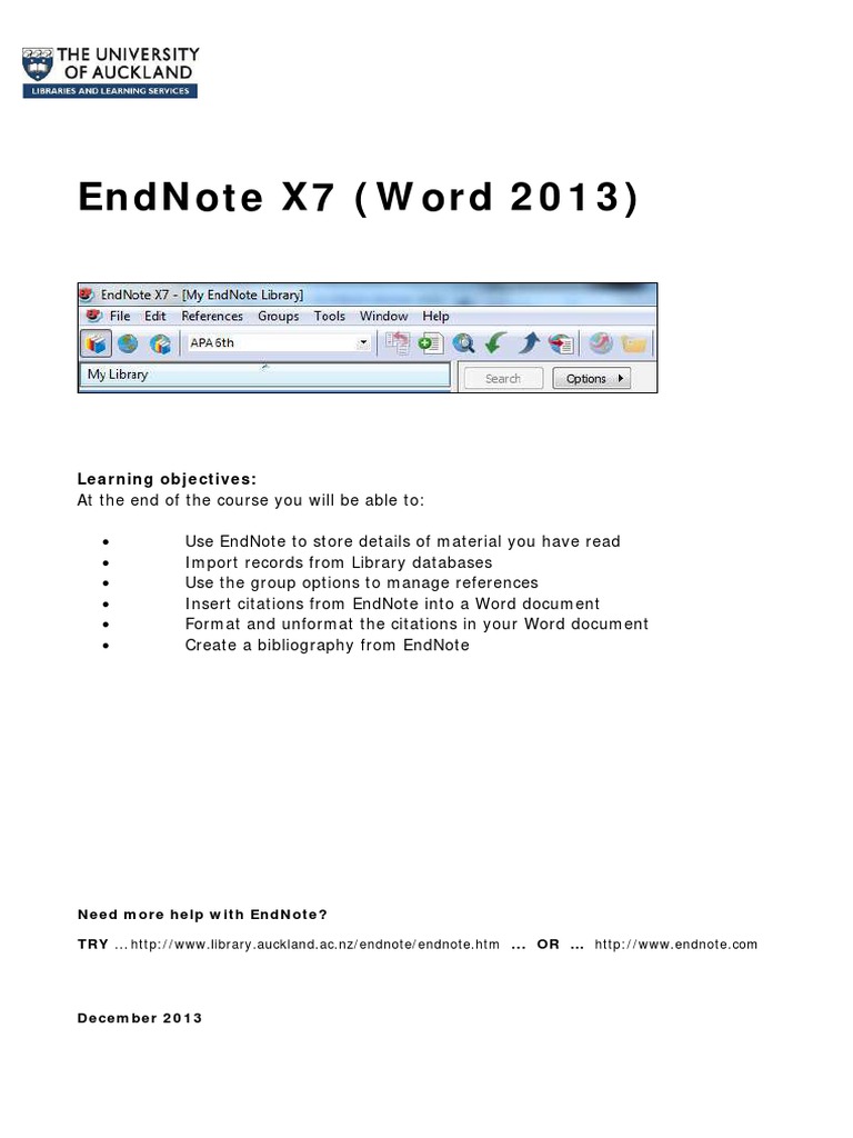 0188 Endnote x7 Word 2013 | PDF | Computer File | Icon (Computing)