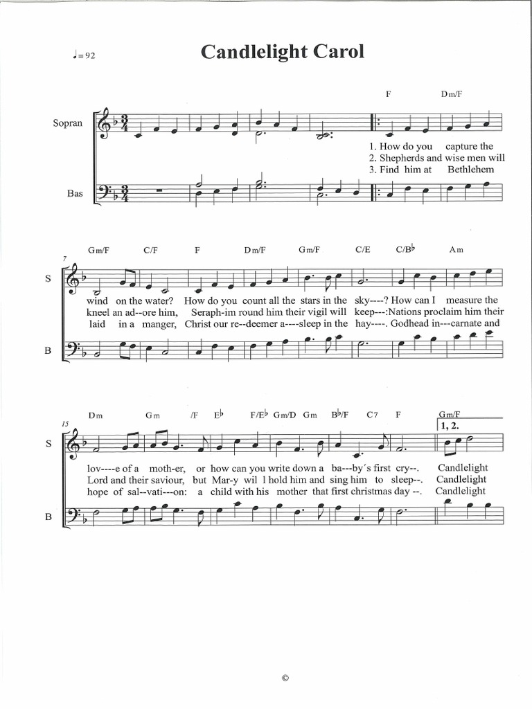 Candlelight Carol | PDF