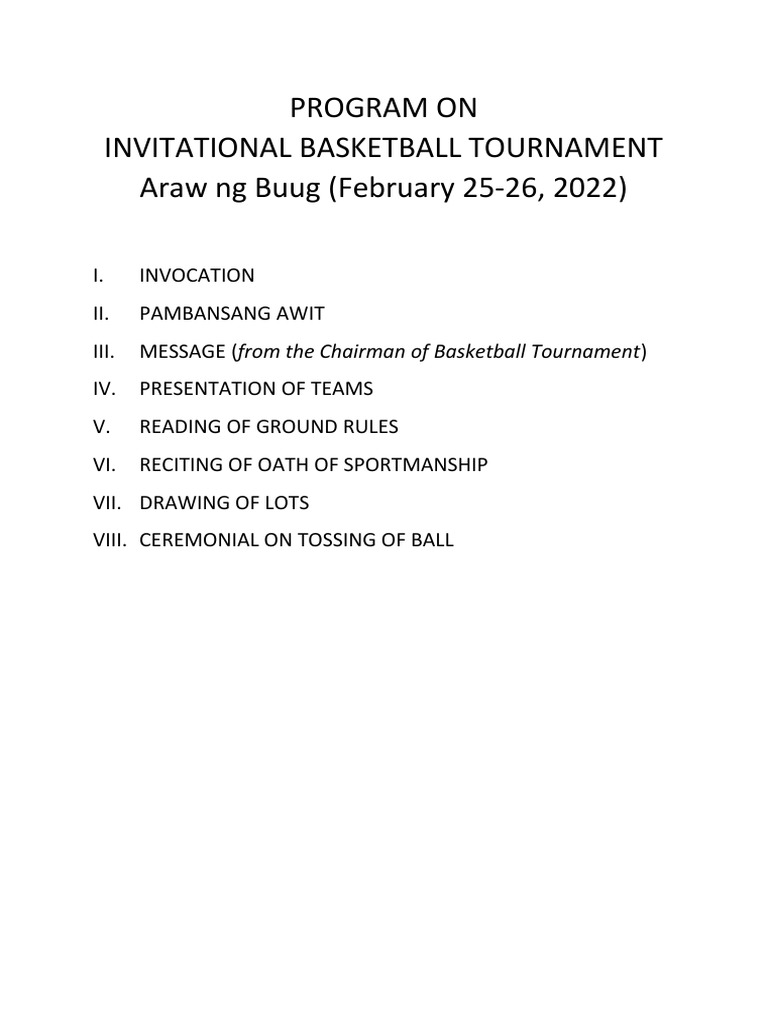 Oath of Sportmanship | PDF