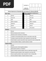 Barthel Index Scoring Form | PDF | Self-Improvement