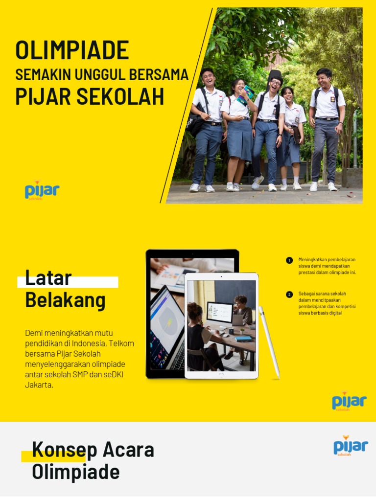 Olimpiade Pijar Sekolah DKI Jakarta | PDF