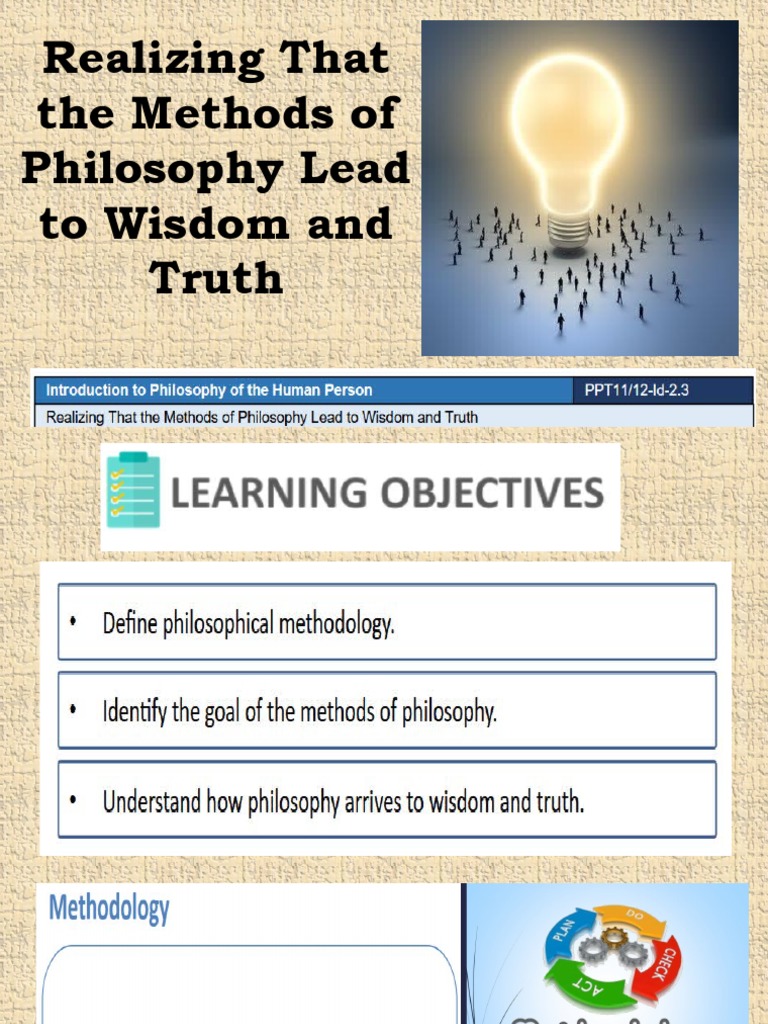 Methods of Philosophy | PDF