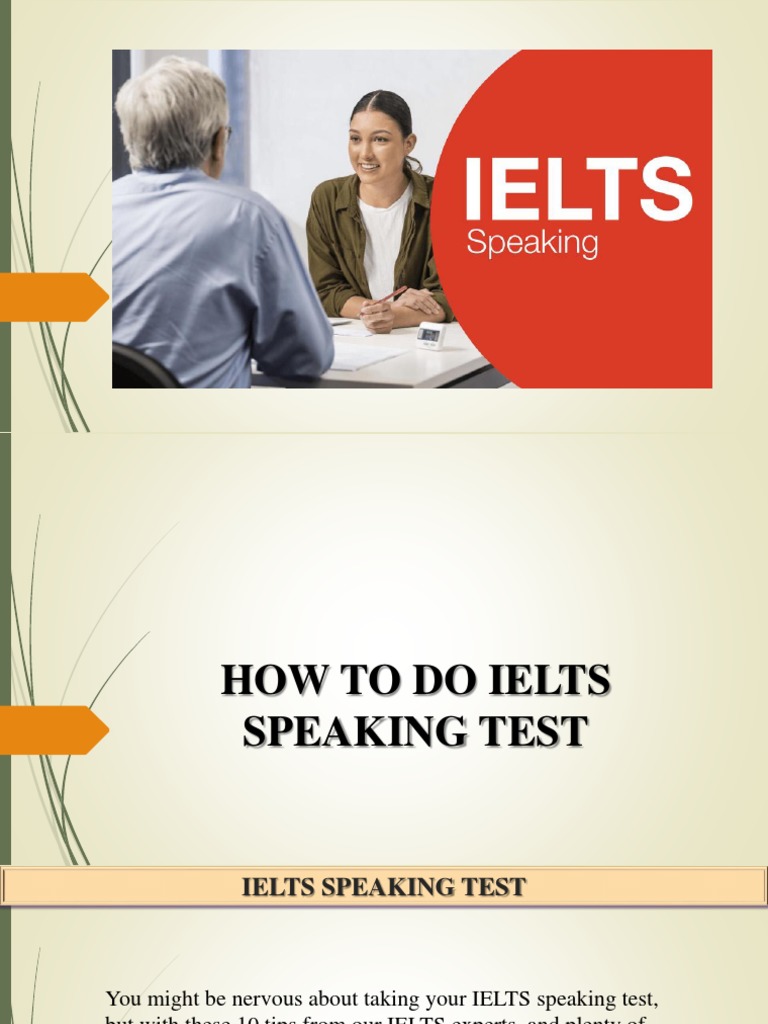 Speaking Test 4 Pdf International English Language Testing System